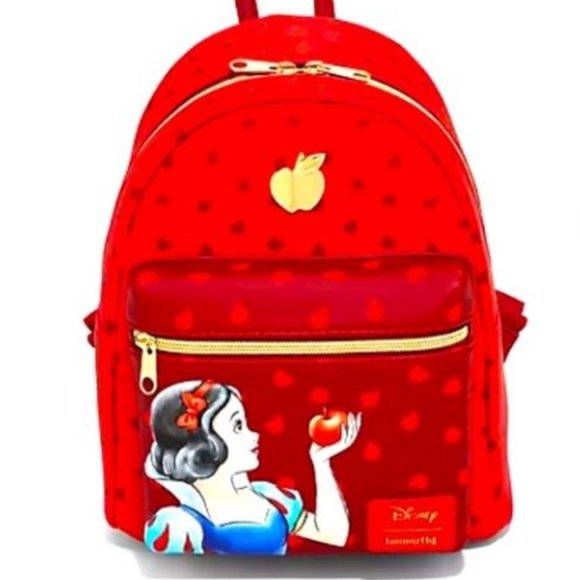 Loungefly | Bags | Loungefly Red Snow White Backpack | Poshmark